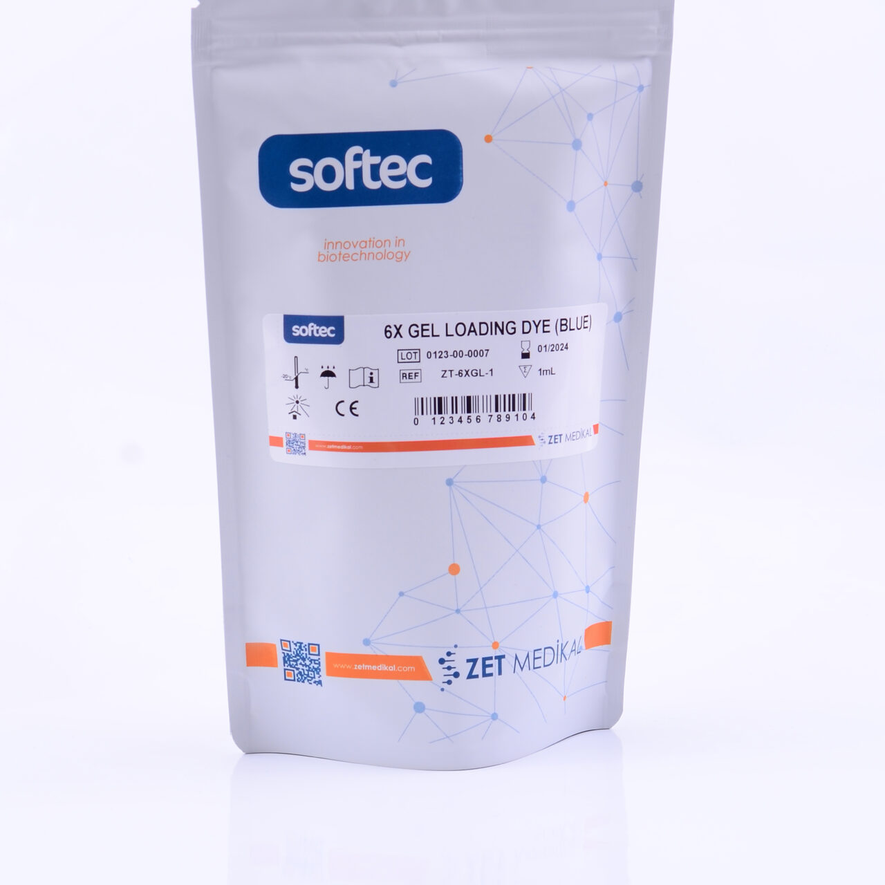 SOFTEC 6X DNA Loading Dye Blue – ZET MEDİKAL